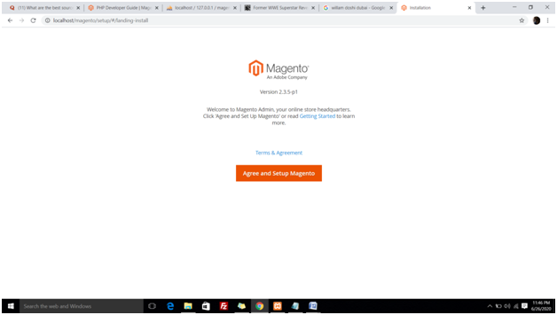 Installation Of Magento 2 With Sampledata on LocalHost | by Shreyas Vispute | Medium