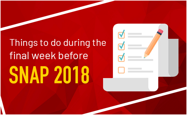 Things to do during the final week before SNAP 2018! | by MBA ...