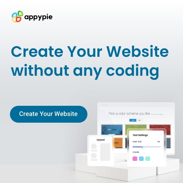 Creating Your First Website with Appy Pie: A Step-by-Step Guide | by Groomproinstapro | Medium
