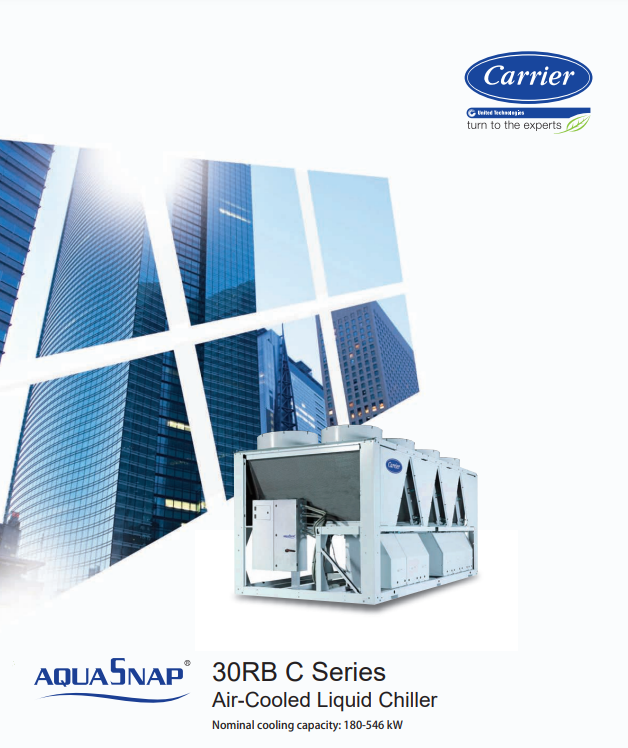 Air Cooled Chiller 30RB-C With R410A Refrigerant — Carrier Malaysia ...