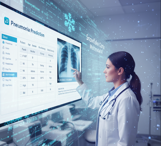 Pneumonia Prediction with X-ray Images Using Snowflake Cortex ...