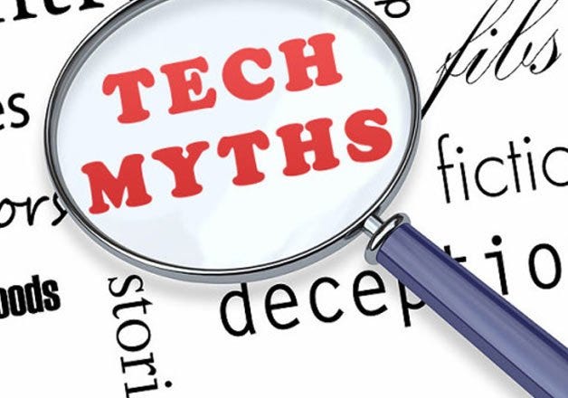 10 Common Tech Myths Debunked. Myths and legends have been around… | by Tech World | Medium