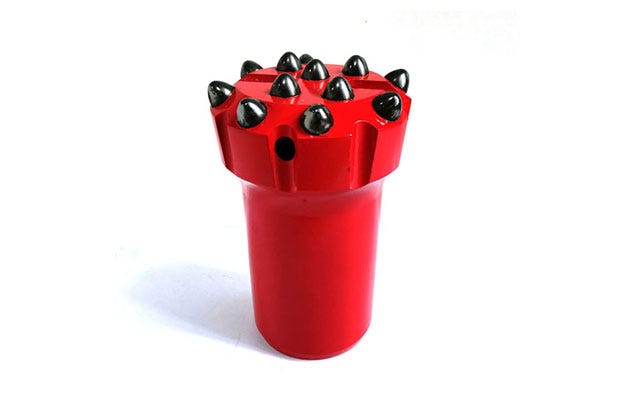 Threaded Button Bit. In top hammer threaded drilling tools… | by ...