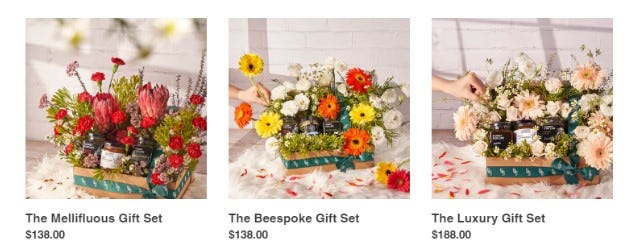 The Luxury Honey Flower Gift Set. The Luxury Honey Flower Gift Set: A ...