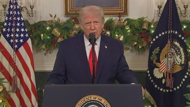 King Donald’s Speech. A manic, angry Trump attempts to shout… | by John ...