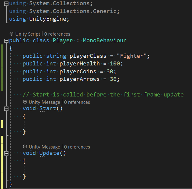 Day 9 — Variables in Unity. You can’t get very far in any… | by Richard ...