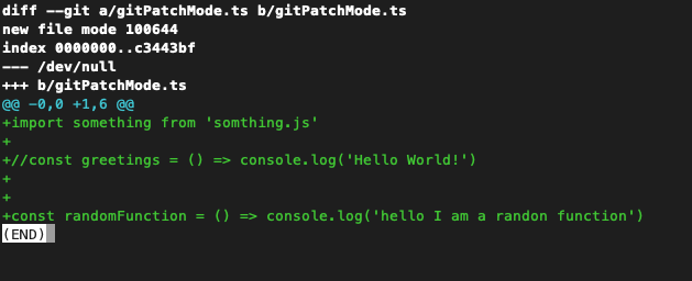 Messy commits? Use the git patch mode | by Ji Yun | Medium
