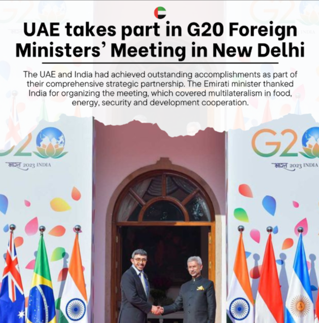 UAE Foreign Minister Praises G20 Meetings as Crucial for Global ...
