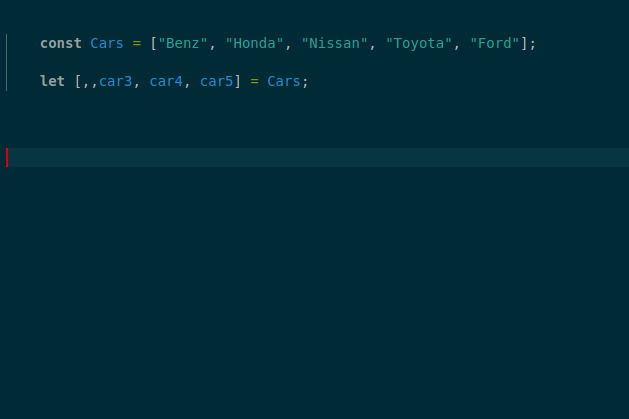 Destructuring Arrays In JS. Hi I am Ndonna Ugwuede a javaScript… | by ...