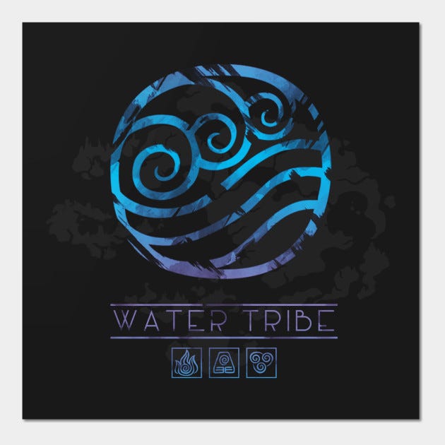 Avatar Posters — Water Tribe - Avatarthelastairbenderstore - Medium