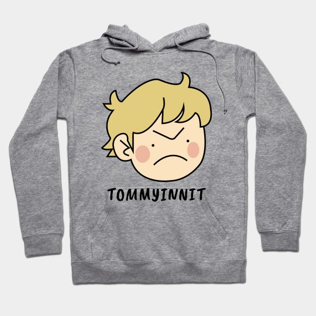 TommyInnit Hoodies — TommyInnit Hoodie TP2409 - TommyInnit Store - Medium