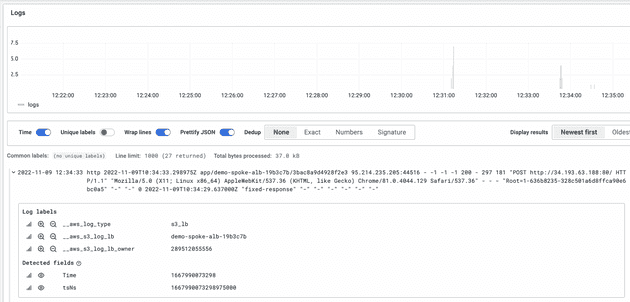 Aws Application Load Balancer Access Logs Lambda Promtail And Grafana Loki By Sergey Vodwood