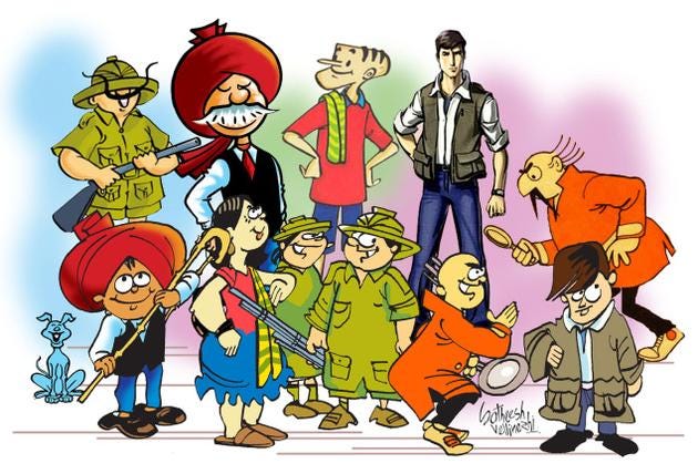 Indian Comics — The Odyssey Continues | by Chiming Stories | Medium