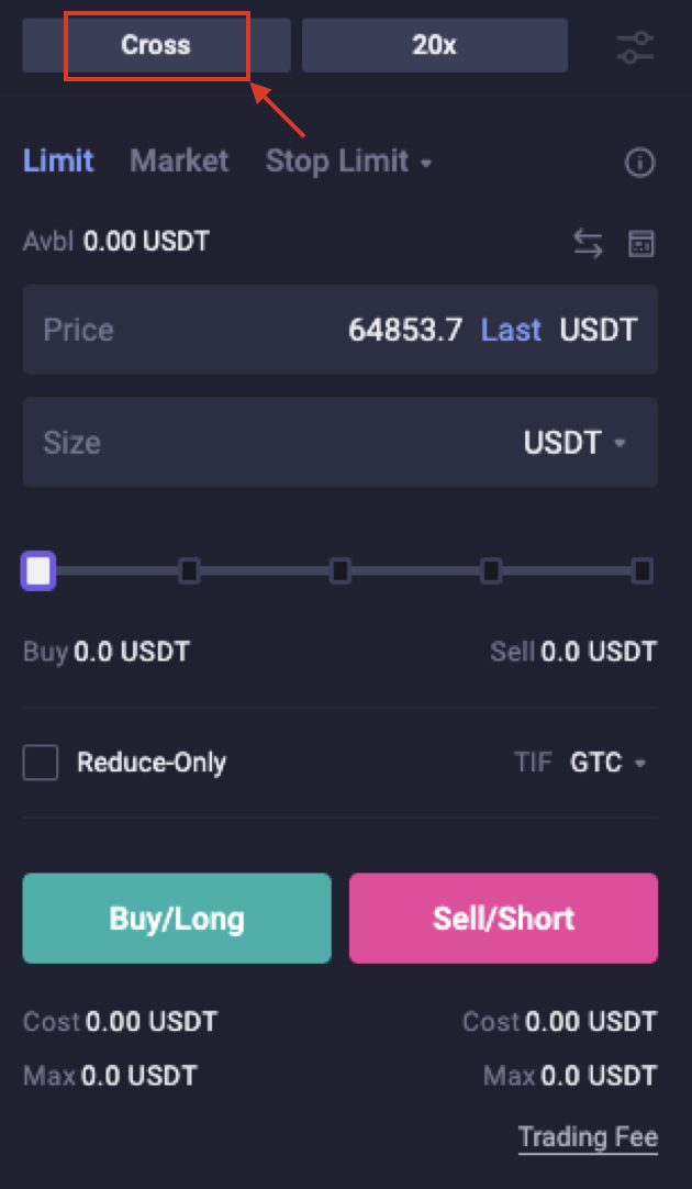 How to change Margin Mode. 1. Log in to ApolloX and go to the… | by APX | APX Finance | Sep ...