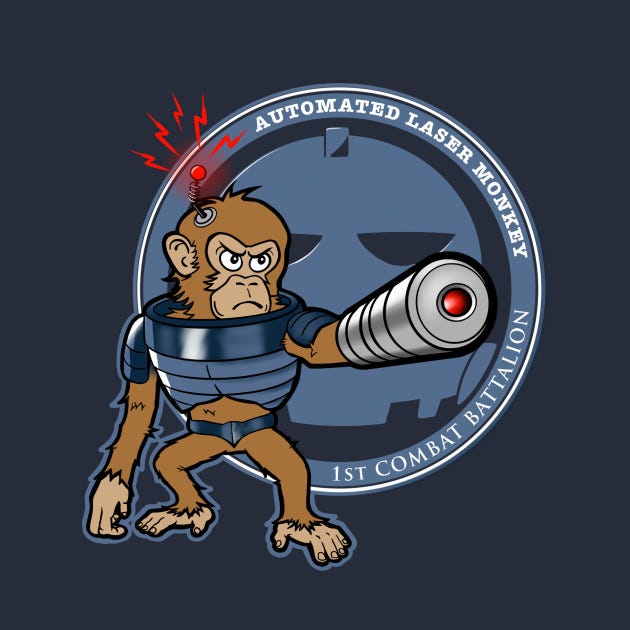 Laser Monkey | by Christian Williams | Medium