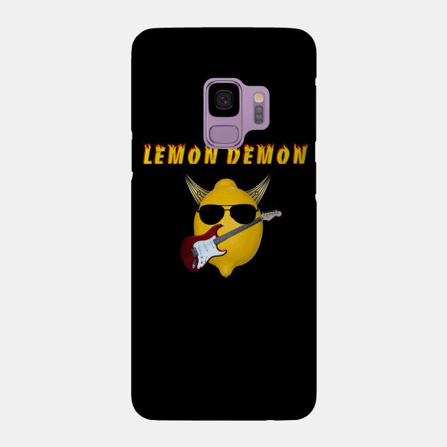 Lemon Demon Cases — Lemon Demon- Rock ’n’ Roll- Flames Phone Case ...