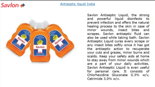 Antiseptic liquid India — Savlon. Savlon antiseptic liquid India is the ...