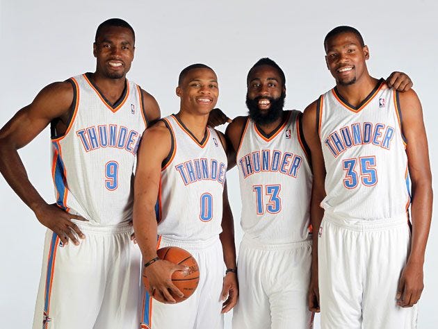 How OKC’s ‘Original’ Big-Four Could Have Changed the NBA | by John ...