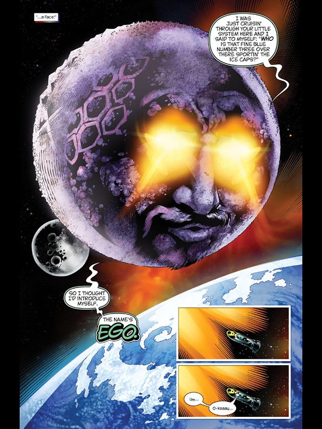 Ego The Living Planet Marvel
