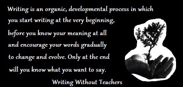 Writing Without Teachers. Who needs teachers telling students how… | by ...