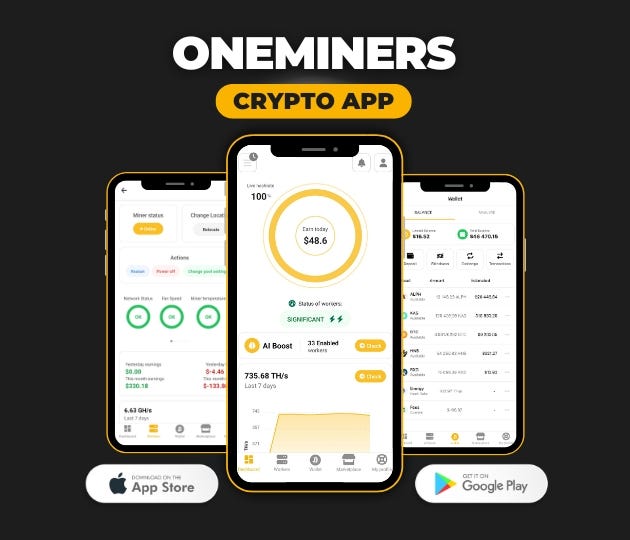 Crypto Mining App: Simplify Bitcoin & Altcoin Mining with OneMiners ...