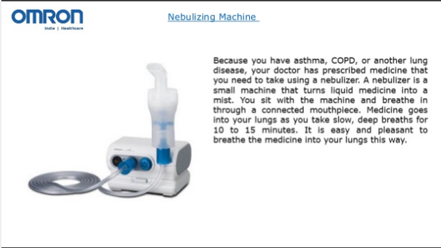 Nebulizing Machine — Omron. Omron Nebulizing machine are easy to… | by ...