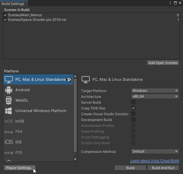 How to Build and Test your Unity Game | by Tyler Lee | Medium