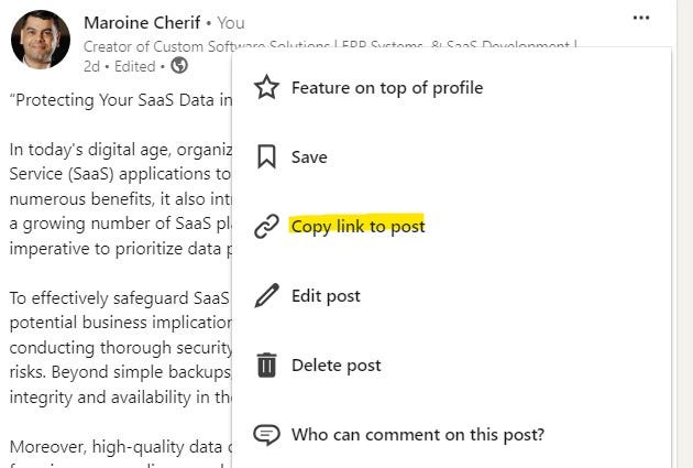 How to Save Posts Collection on LinkedIn | Medium