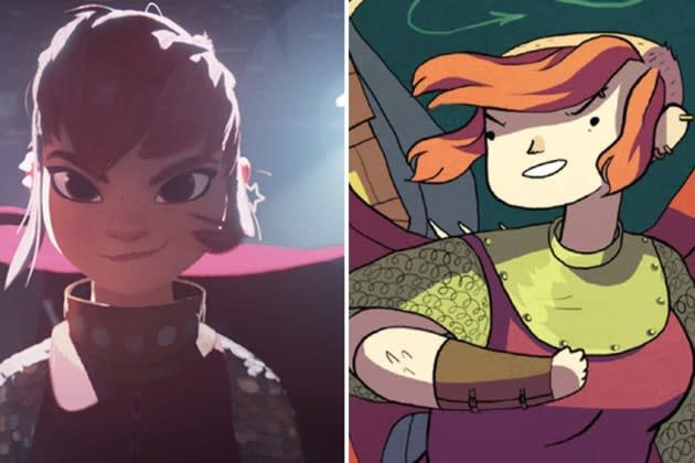 Nimona: Comic Book Vs. Movie. Let’s just say a lot was changed. | by ...