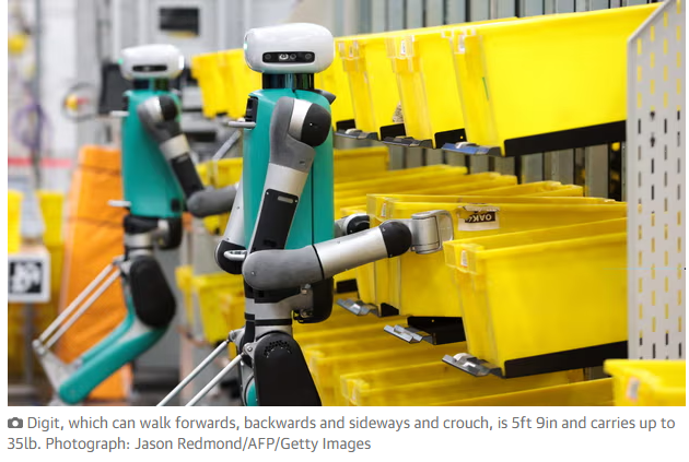 Amazon is hiring Robots!. So its probably inevitable that jobs… | by ...