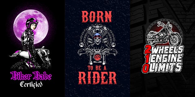 3 FREE Biker Related Designs. Whether you or someone you know enjoy ...