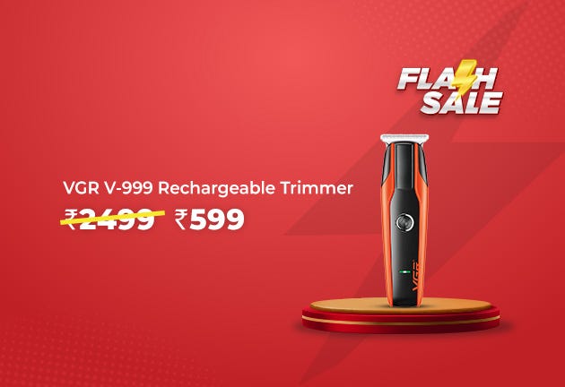 The Ultimate Grooming Solution: VGR V-999 Rechargeable Trimmer @ Rs 599 ...