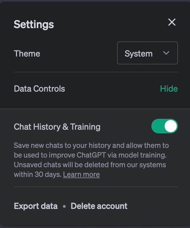 Take Control of Your Data with ChatGPT’s New Features | by Surzayon ...