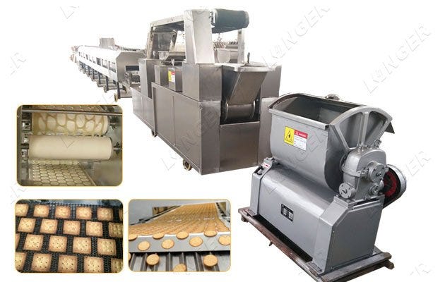 Automatic Biscuit Making Plant. Biscuits, with their crispy texture and ...