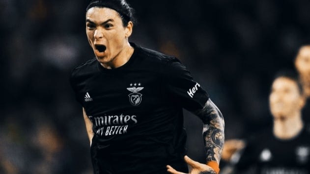 The emergence of Darwin Nunez. The benfica number nine made his… | by ...