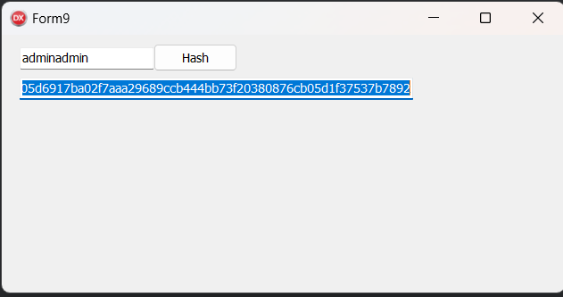 Delphi : เข้ารหัส รหัสผ่านด้วย Sha256 ง่ายด้วย System.Hash - Piyanat Nimkhuntod - Medium