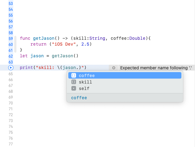#32 Swift Tuple 建立與解構. 因為用到了 Tuple ，所以整理一下 Tuple 的知識 (#Swift… | by Jason Hung | 彼得潘的 Swift iOS ...
