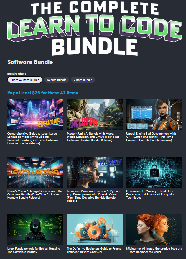 Learn to Code, Design UI, and Develop Video Games: A Discounted Bundle ... Learn to Code, Design UI, and Develop Video Games: A Discounted Bundle ...