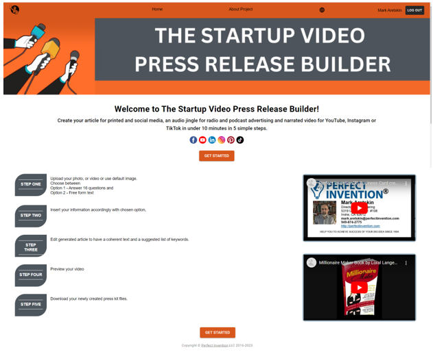 How I created a multimedia press kit using the SaaS platform “The ...