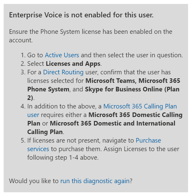 Microsoft Teams Enterprise Voice Diagnostic Tool | by Martin Heusser | M365 Apps & Services MVP ...