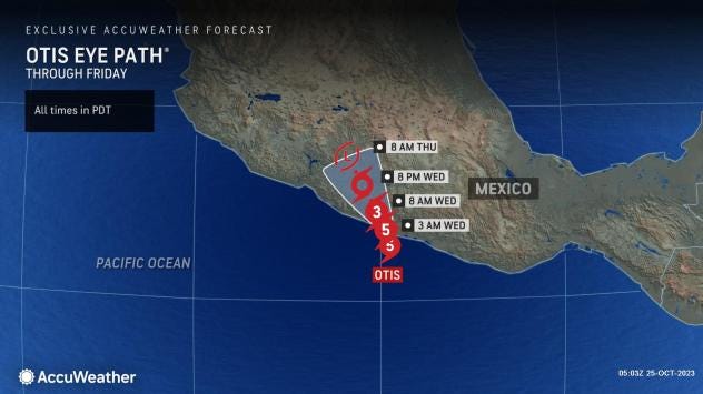 Hurricane Otis. Did we just witness the impact of… | by Rudi Widiyanto ...