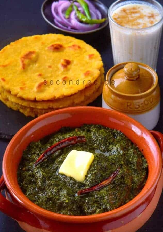 The quintessential Punjabi duo: Makki ki Roti Sarson ka Saag (Maize ...