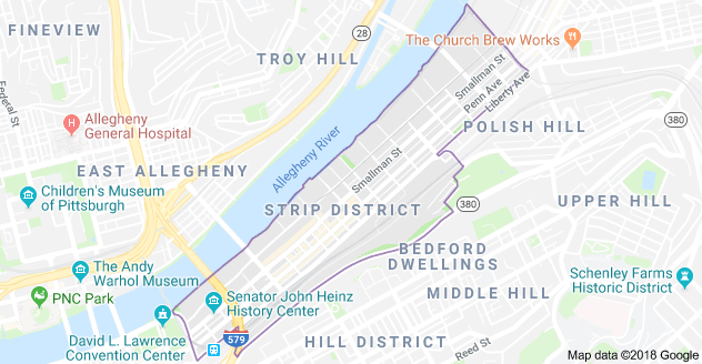 Strip District Wayfinding. Research on Strip District | by Ana ...