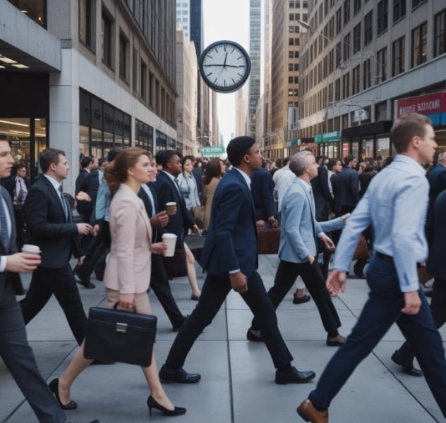 MOST PEOPLE SEEM BUSY ALL THE TIME. BUT THEY ARE NOT REALLY GETTING ...