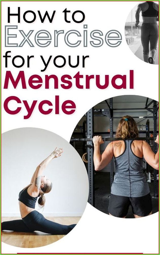 How to sync your menstrual cycle & workouts - Exs Eyyesn - Medium
