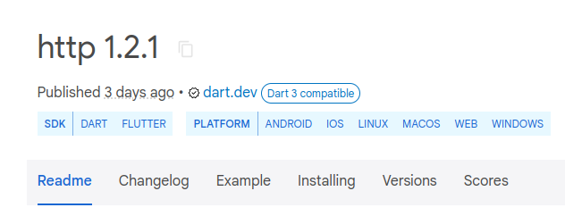 Rest api (Get). 1 Find http package from PubDev. | by Jameel Ahmed | Medium