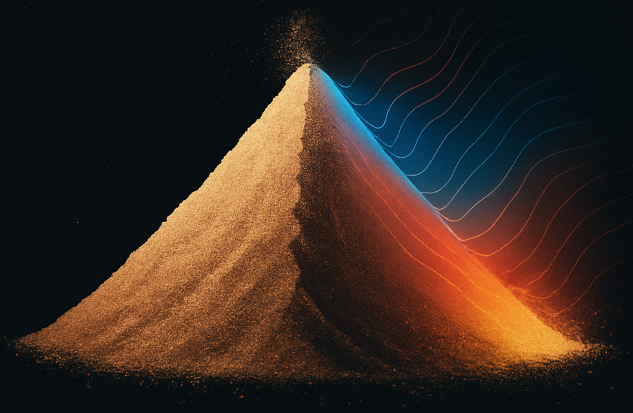 The Thinking Sandpile: Collapse as the End of Reversible Computation ...