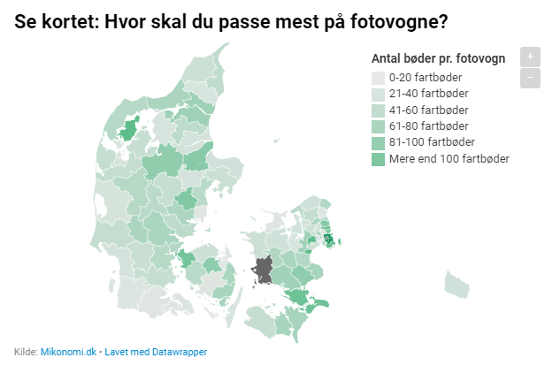Se kortet: Her skal du passe mest på fotovogne | by Mikonomi | Medium
