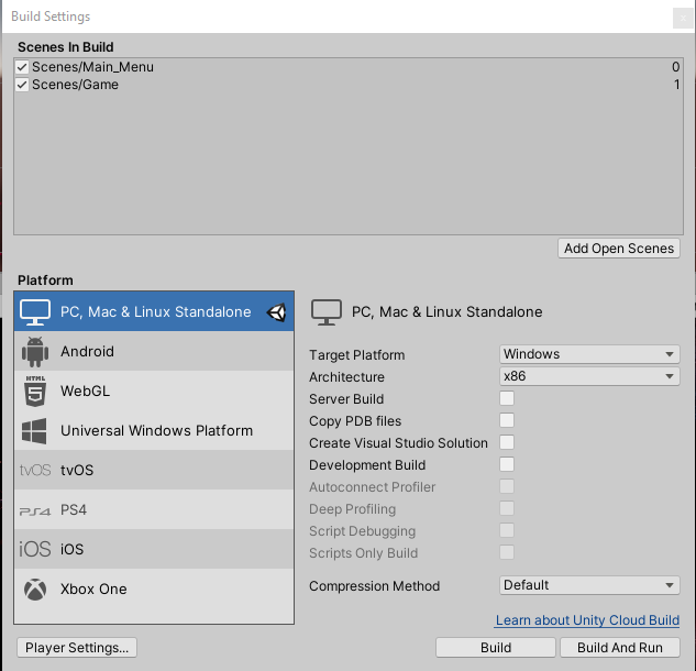 eHow to Build and Test Your Unity Game | by Christian Carter | Medium