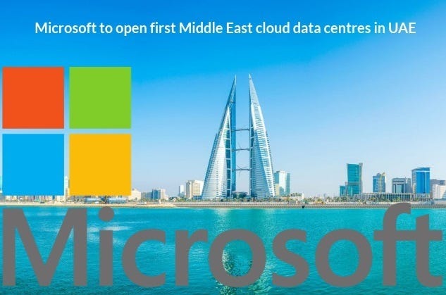 Microsoft launches Middle East data centers as it steps up cloud ...
